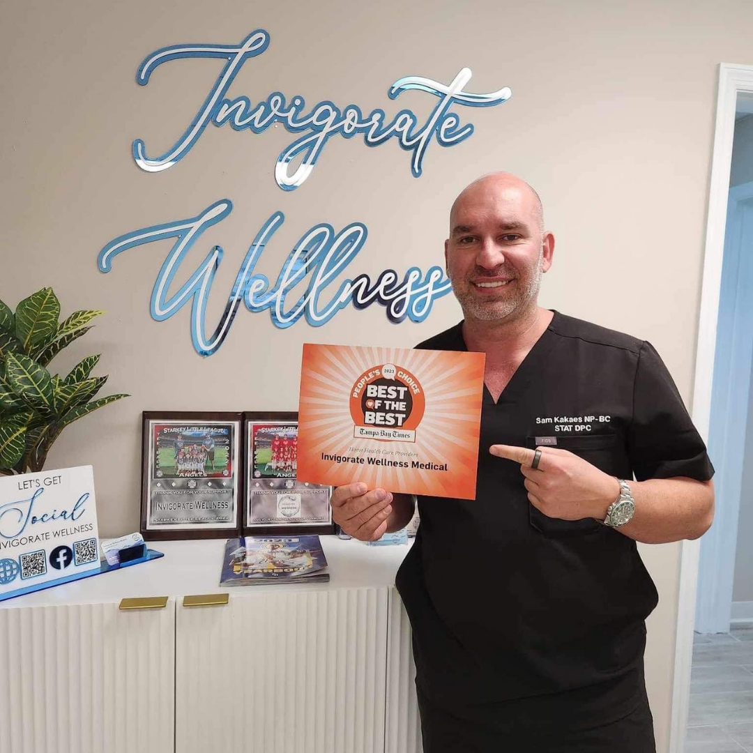 Invigorate Wellness - Concierge Medical- Trinity & Tampa